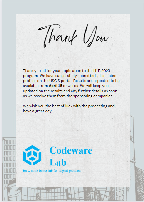 H1B 2023 (FY 2024) Results – Home